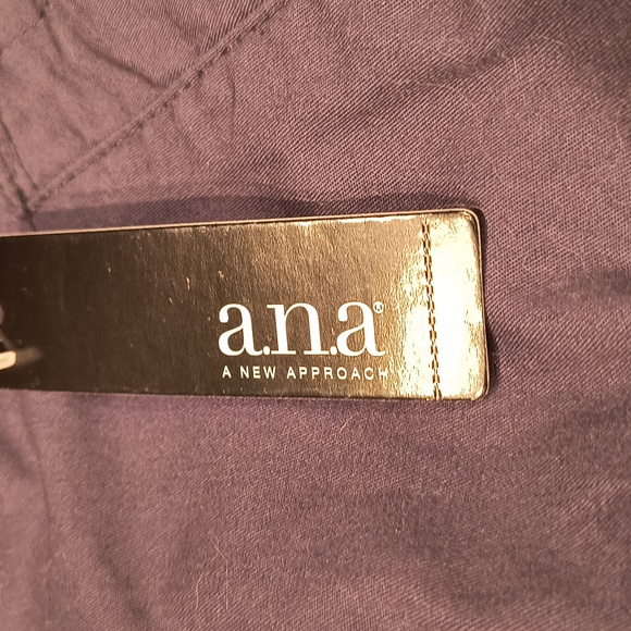 a.n.a | Jackets & Coats | Nwt Ana Cropped Jacket Navy Blue M | Poshmark